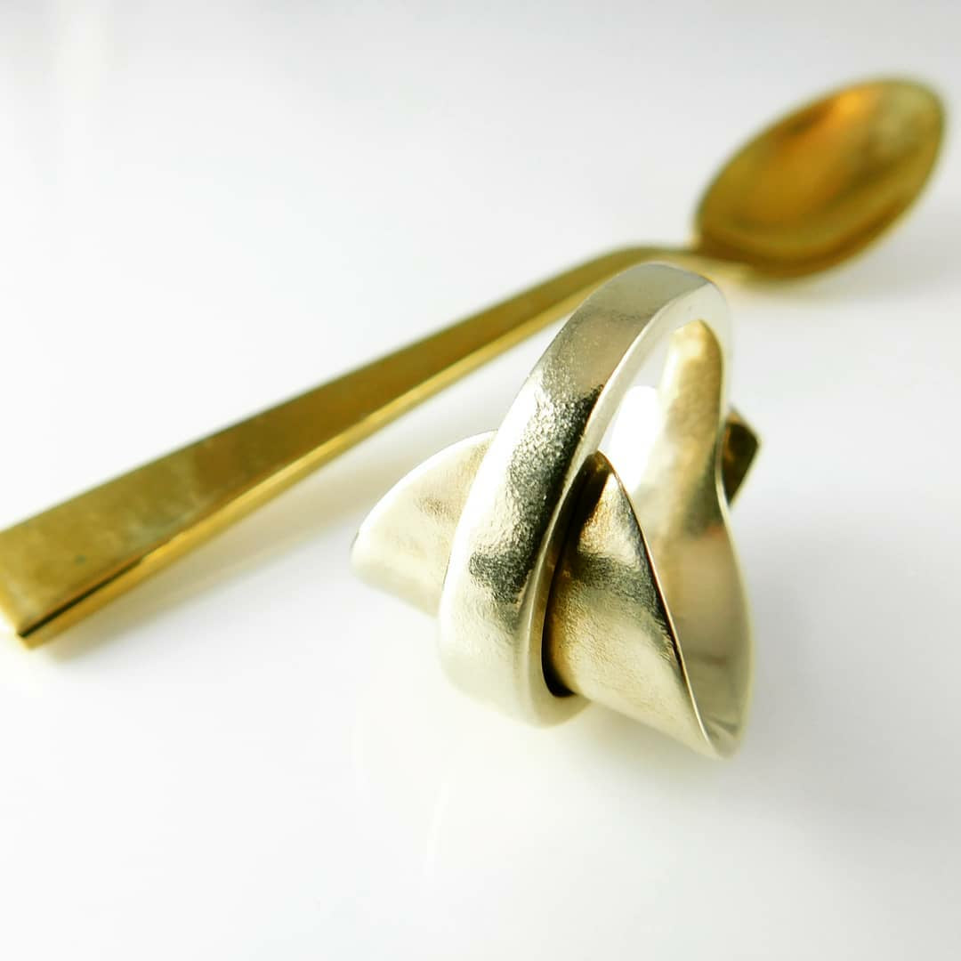 Spoon Rings in the Workshop Demo Video – Lost & Forged